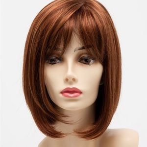 envy | Hair | Envy Carley Monofilament Wig Short Bob Bangs Sleek ...